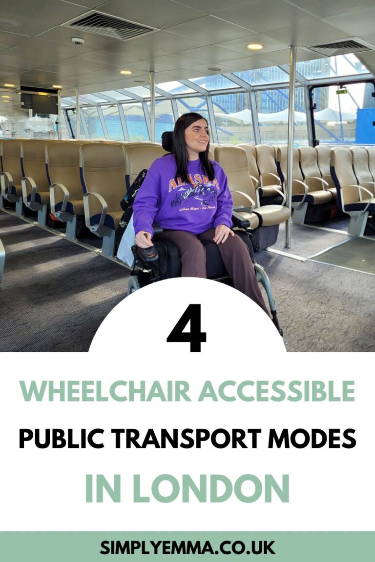 4 Wheelchair Accessible Public Transport Modes in London - Simply Emma